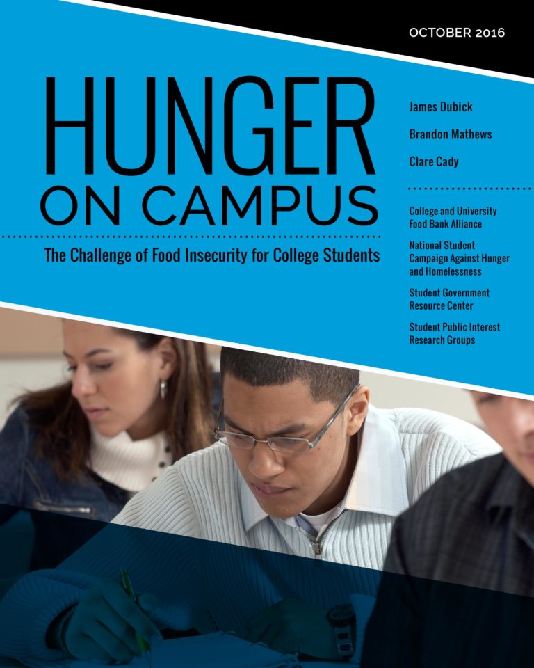 Report: Hunger On Campus | National Student Campaign Against Hunger and ...